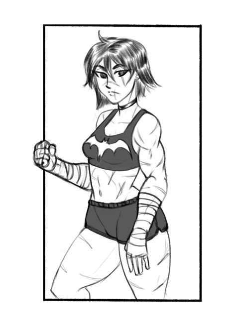 Working On Commissions 4 5 On Twitter RT Frank Draws Batgirl