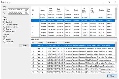Execution Queue Logs And Statistics TimeXtender Support