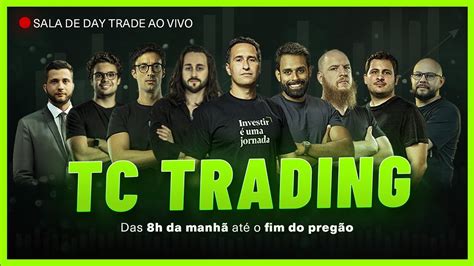 Sala Day Trade ao vivo Mini Indice Mini Dólar e Ações TC Trading