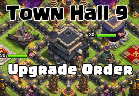 Clash Of Clans TH9 Upgrade Order Updated ClashDaddy