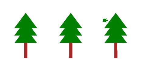 solved in python turtle how do i draw a basic tree like