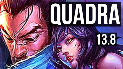 Yasuo Vs Ahri Mid Quadra Legendary Games K