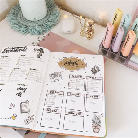 Bujo Bullet Journal Planner Lettering Pins Art Student