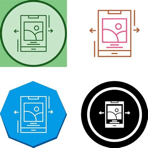 Swipe Icon Design Vector Art At Vecteezy