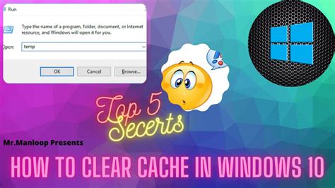 How To Clean Cache On Windows Top Secret Youtube