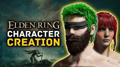 Elden Ring All Character Creation Options Male Female YouTube