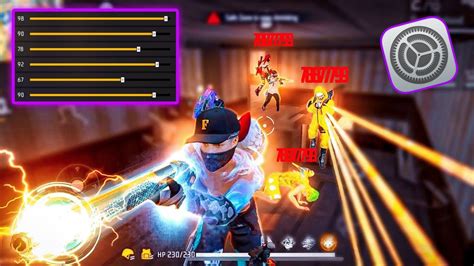 Free Fire Headshot Setting 2024 Best Sensitivity Settings
