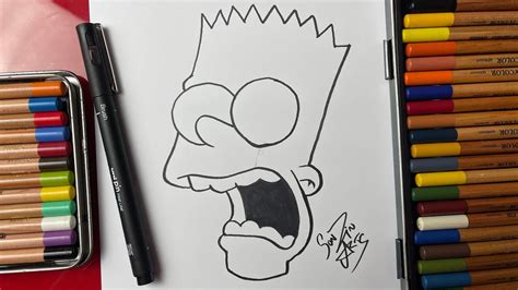 Como Dibujar A Bart Simpson Paso A Paso Image To U