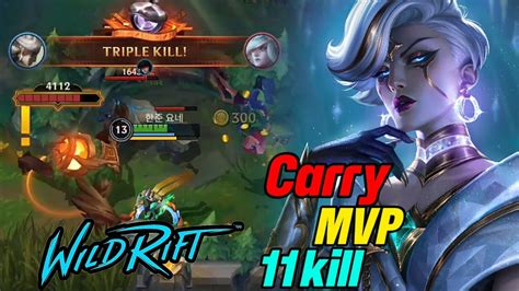Wild Rift Hard Carry MVP Camille Vs Jax Baron Lane Season 13 Build And
