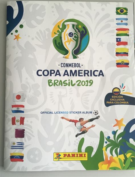 Así es el álbum oficial de Panini para la Copa América Brasil 2019