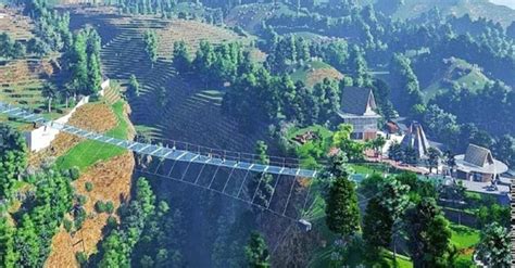 8 Wisata Jembatan Kaca Di Indonesia Pemandangannya Indah Dan Memacu