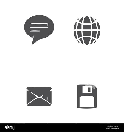 Los Iconos Empresariales De Las Redes Sociales Establecen El Vector