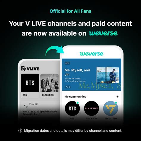 V LIVE On Twitter Convert Your V COIN Into Weverse Shop Cash And Get