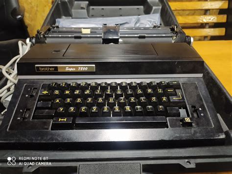Elektryczna Maszyna Do Pisania Brother Super 7800 Full Zestaw Klasyk