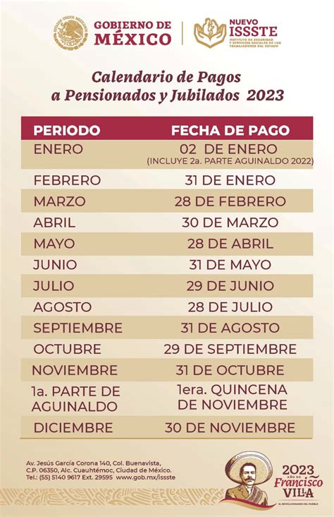 Se adelanta PAGO de octubre de la Pensión ISSSTE 2023 Esto dice el