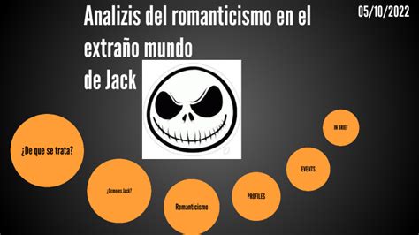 Presentacion el extraño mundo de Jack romanticismo by Juan Pablo Soto