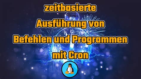 Automatische Command Ausführung mit Cronjobs Linux YouTube