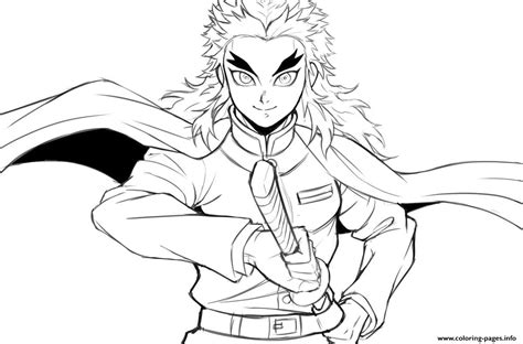 Kimetsu No Yaiba Coloring
