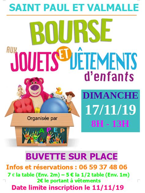AFFICHE BROCANTE 16 Vetement Jouets
