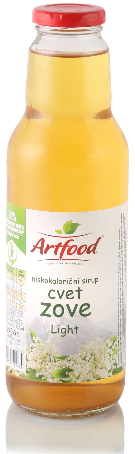 Sirup od zove light 750 ml Bio Špajz zdrava hrana