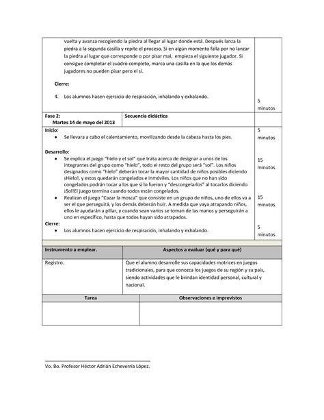 Planeacion De Educacion Fisica PDF