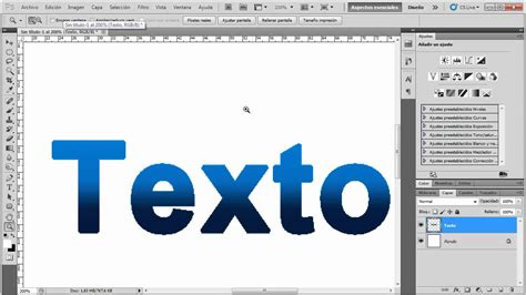 Photoshop Texto Degradado YouTube