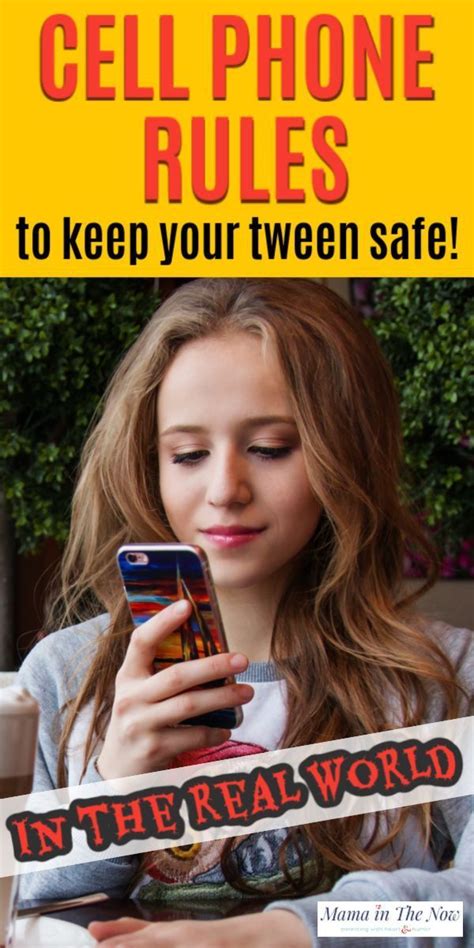 The Cell Phone Rules That Will Keep Your Tween Safe In The Real World
