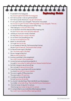 182 Sentence Transformation Rephrasing Grammar Practice En