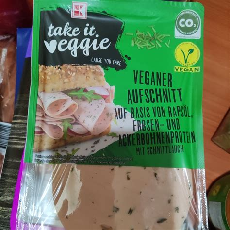 Kaufland Take It Veggie Veganer Aufschnitt Au Basis Fon Rapsol Erbsen