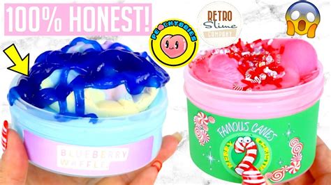 100 HONEST FAMOUS VS UNDERRATED SLIME SHOP REVIEW YouTube