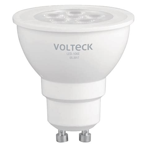 Lámpara de LED MR16 GU10 6 W luz de día Cod 46217