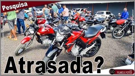 Feira de Motos usadas em Caruaru PE Será que encontro Moto atrasada