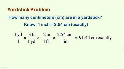 using dimensional analysis to solve math problems youtube