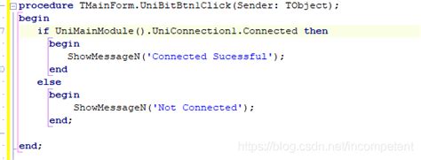 unigui for delphi 学习之 使用unidac数据库访问控件连接sql server数据库 unidac连接sql server数据库 csdn博客