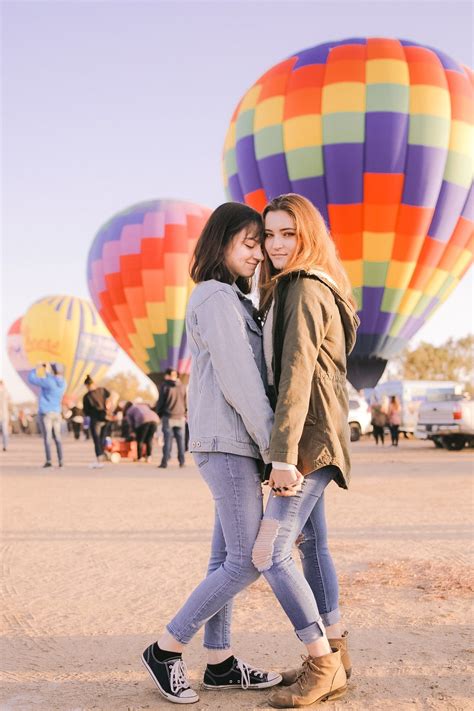 Captivating Hot Air Balloon Engagement Session