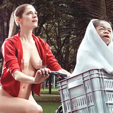 Una actriz replicó desnuda clásicos del cine Infobae