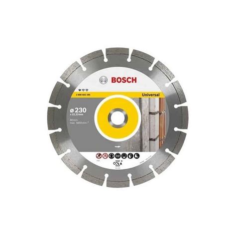 BOSCH Disque à tronçonner Diamanté Professional Univ