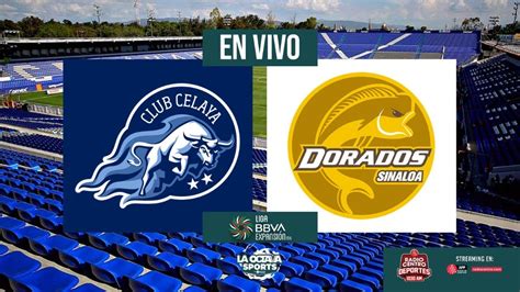 EN VIVO CLUB CELAYA VS DORADOS LIGA DE EXPANSIÓN LA OCTAVA SPORTS