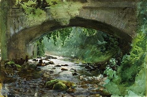 Why Paint With A Limited Palette Anders Zorn River Under Old Stone