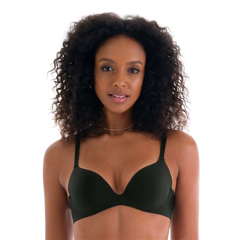 Sutiã Push Up Laser Bolha Média Preto