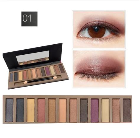 Paleta De Sombras De Ojos Naked Heat Tonos Neutros De Mbar