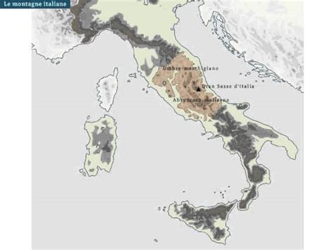 Cartina Muta Italia Montagne Cartina Politica Italia