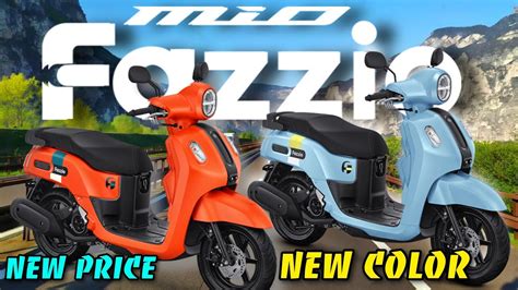 Brand New Color Version Of Yamaha Fazzio 125 Pastel Blue Matte
