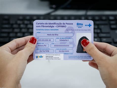 Carteira de identificação para pessoas fibromialgia será lançada em
