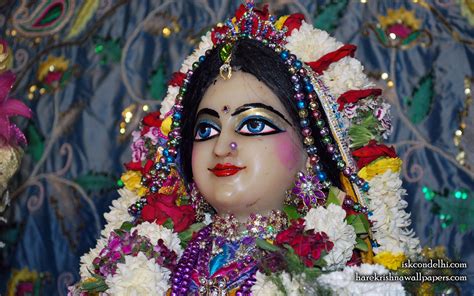 To View Radha Close Wallpaper Of ISKCON Dellhi In Difference Sizes