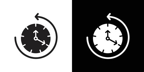 Counterclockwise Rotation Icon Flat Set Outline 49363983 Vector Art At