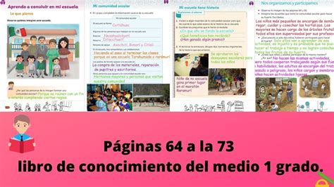 P Ginas A La Libro De Conocimiento Del Medio Grado Youtube