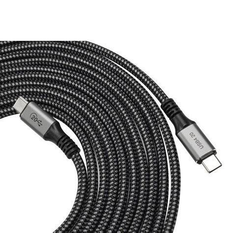 Thunderbolt Usb Cable With Gbps Data K Video Support W