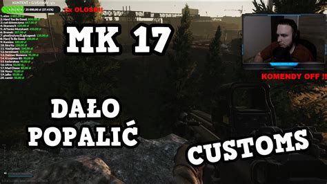 Escape from Tarkov PL LIVE Gameplay EFT MK 17 Dało Popalić Na Customs