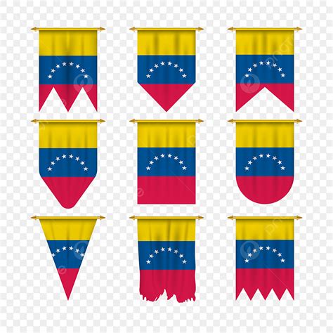 Bandeira Da Venezuela Em Várias Formas PNG Venezuela Bandeira Da